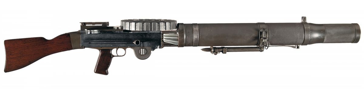Non-Firing Solid Frame Savage Produced Mark I "Lewis" Display Machine Gun