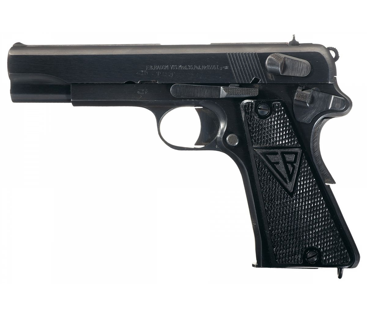 World War II Nazi Occupation Radom Model P35 Semi-Automatic Pistol with ...