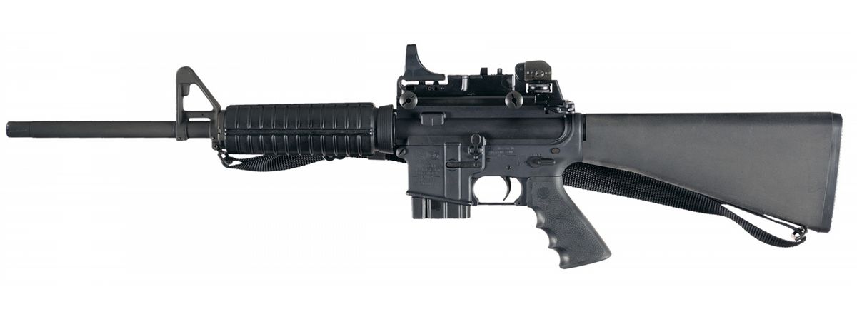 Composite Colt HBAR II Match Target Competition Semi-Automatic Rifle ...