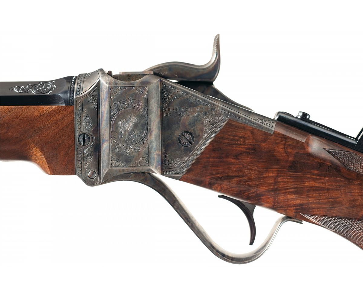 Suzi Bradley Master Engraved Shiloh Sharps Model 1874 Creedmoor Target ...
