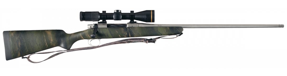 Rifles Inc. Titanium Strata Bolt Action Rifle with Leupold Scope