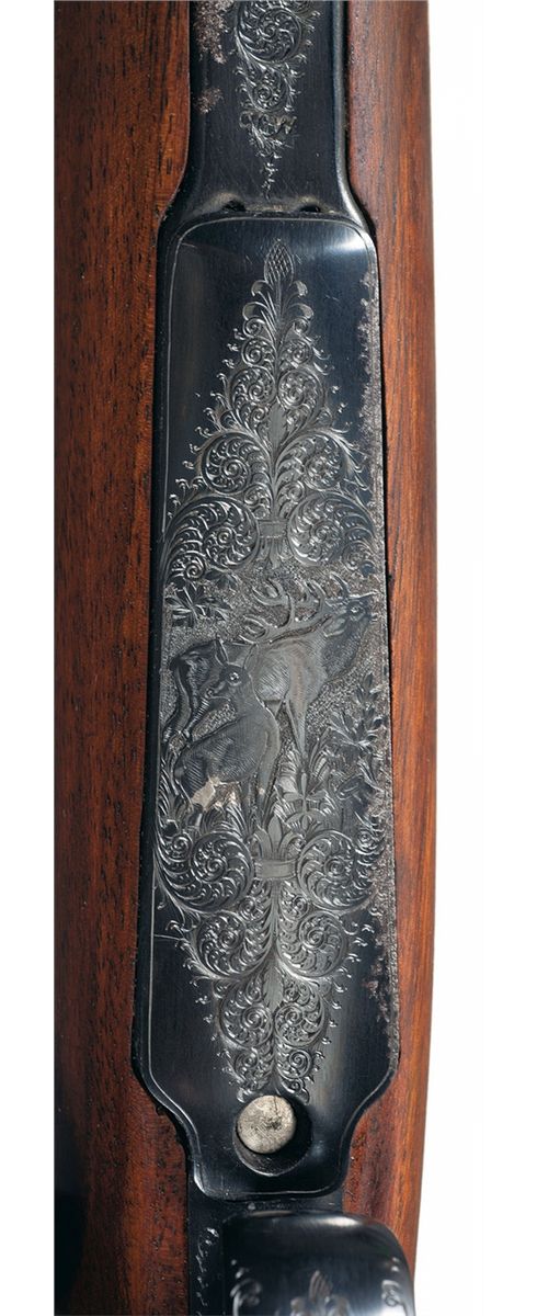 Custom Engraved Presentation Inscription Mauser Bolt Action Rifle with ...