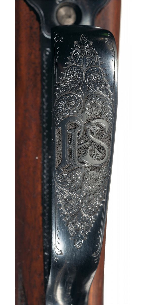 Custom Engraved Presentation Inscription Mauser Bolt Action Rifle with ...