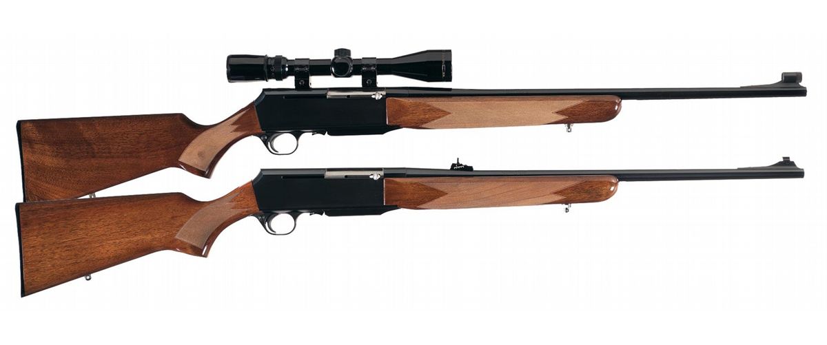 Two Browning BAR Semi-Automatic Rifles