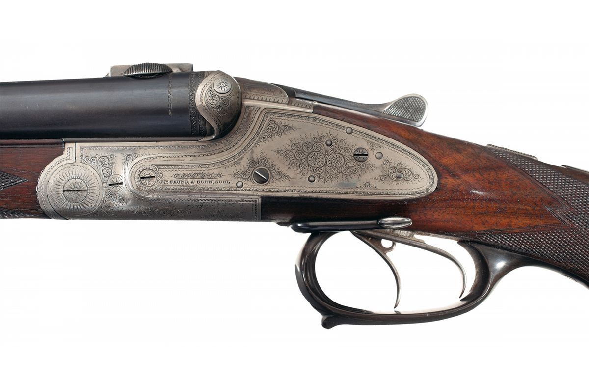 Pre-World War II J. P. Sauer & Son Drilling with Sling