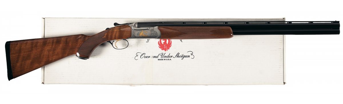 Ruger Engraved Red Label 20th Anniversary Shelby County Ducks Unlimited ...