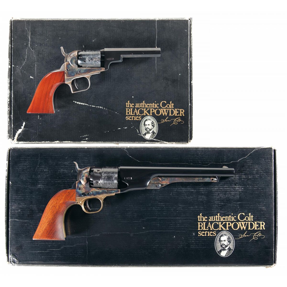 Two Boxed Colt Black Powder Series Percussion Revolvers