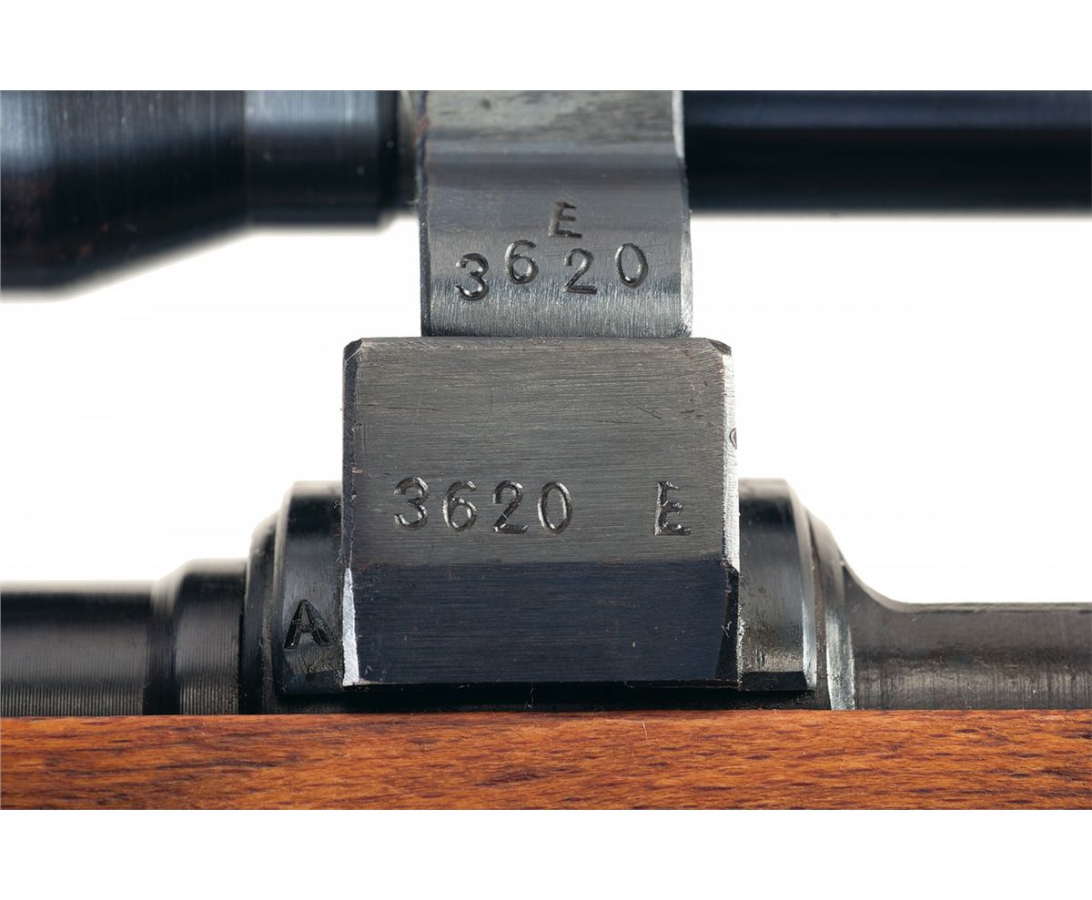 Exceptional World War II Nazi 98K Steyr Single Claw Sniper Rifle with ...