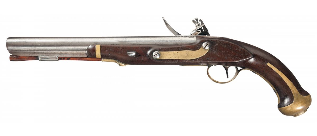 Scarce Harpers Ferry U.S. Model 1805 Flintlock Pistol