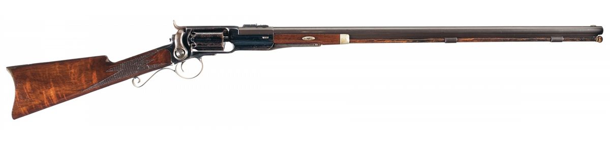 Outstanding Colt Deluxe Revolving Rifle