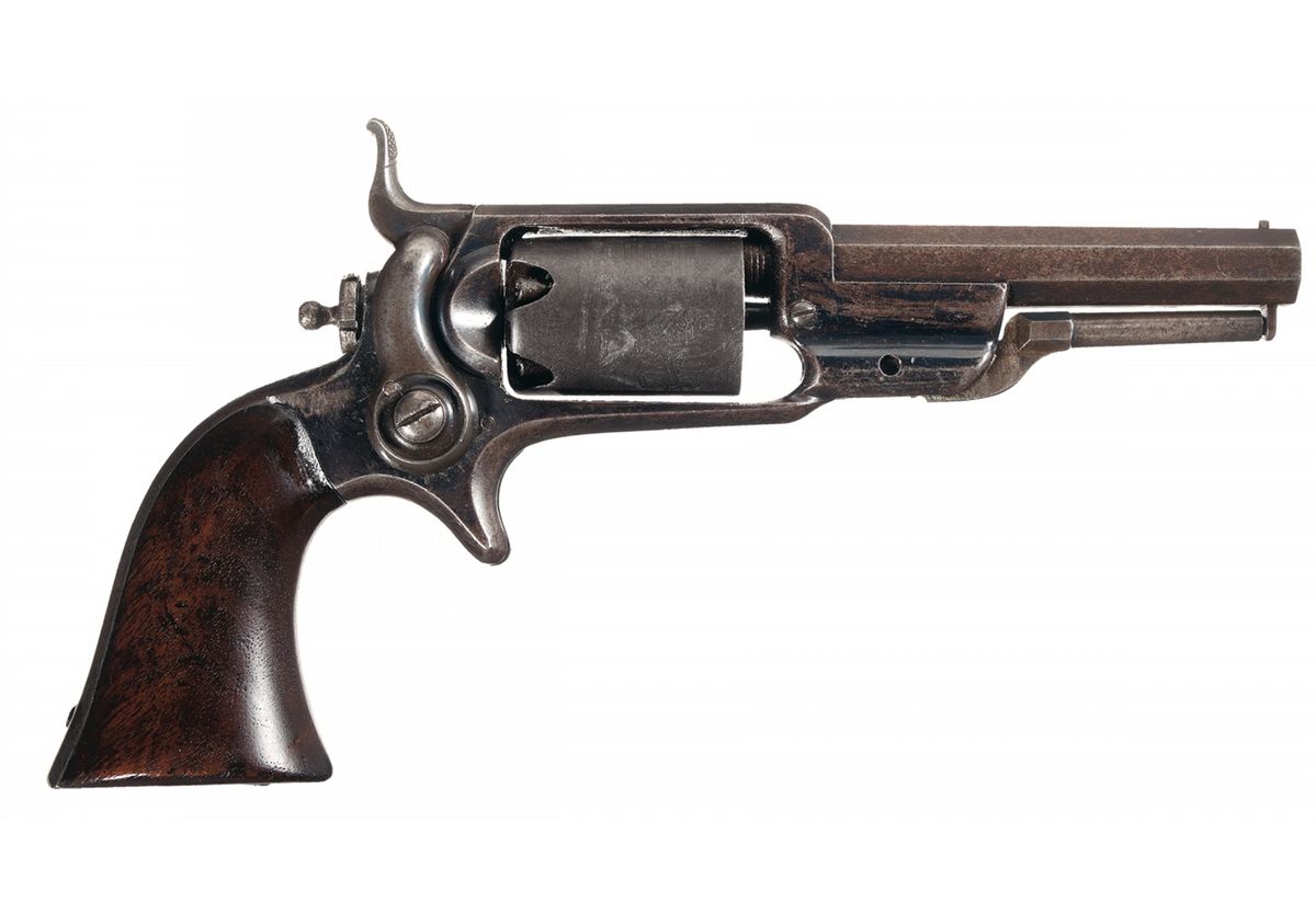 Factory Cased Colt Model 1855 "Root" Percussion Pocket Revolver with ...