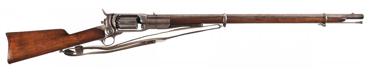 Colt Model 1855 Revolving Military Rifle with Sling