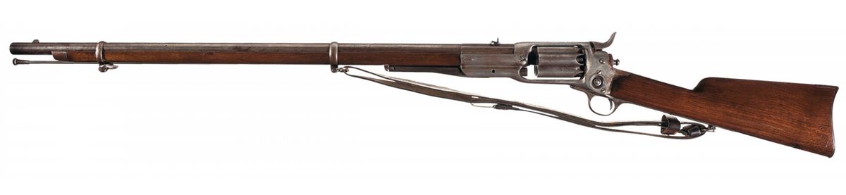 Colt Model 1855 Revolving Military Rifle with Sling