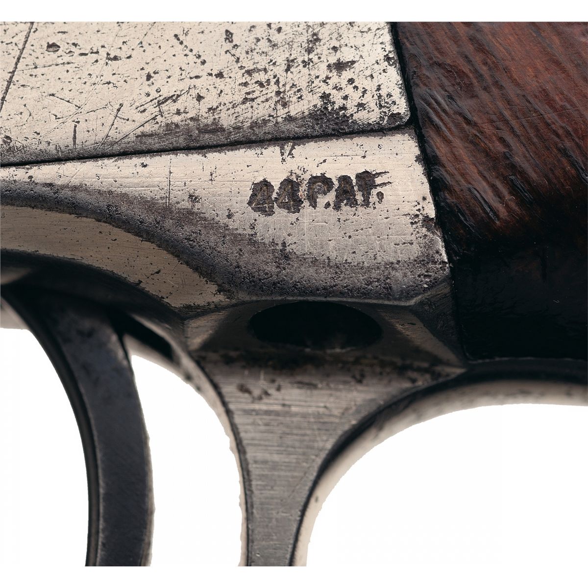 Exceptional Documented Nickel-Plated Colt .44 Rimfire Single Action ...