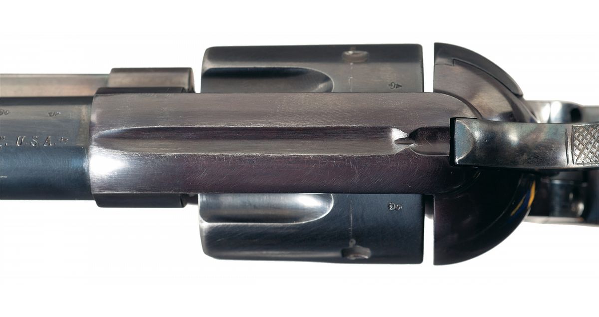 Extremely Rare Documented Early Production Colt "Pinched Frame" Single ...