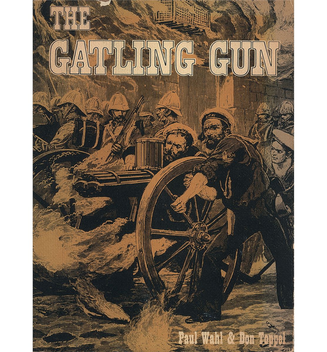 Extremely Rare Excellent U.S. Colt Model 1890 Gatling Gun on an ...