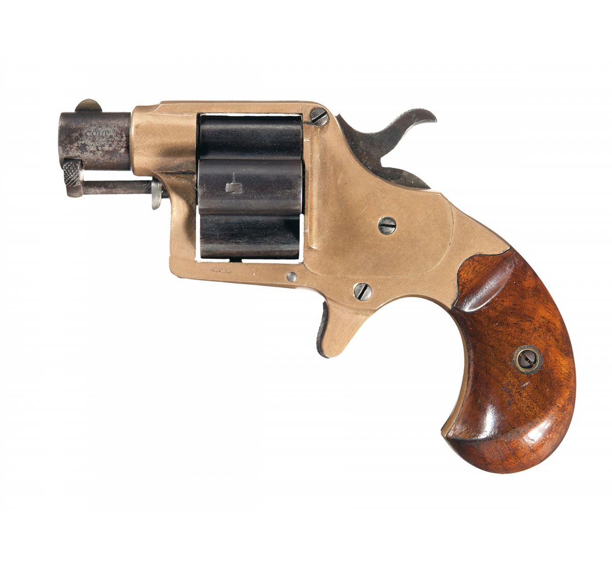 Rare Short Barreled Colt House Model Cloverleaf Revolver