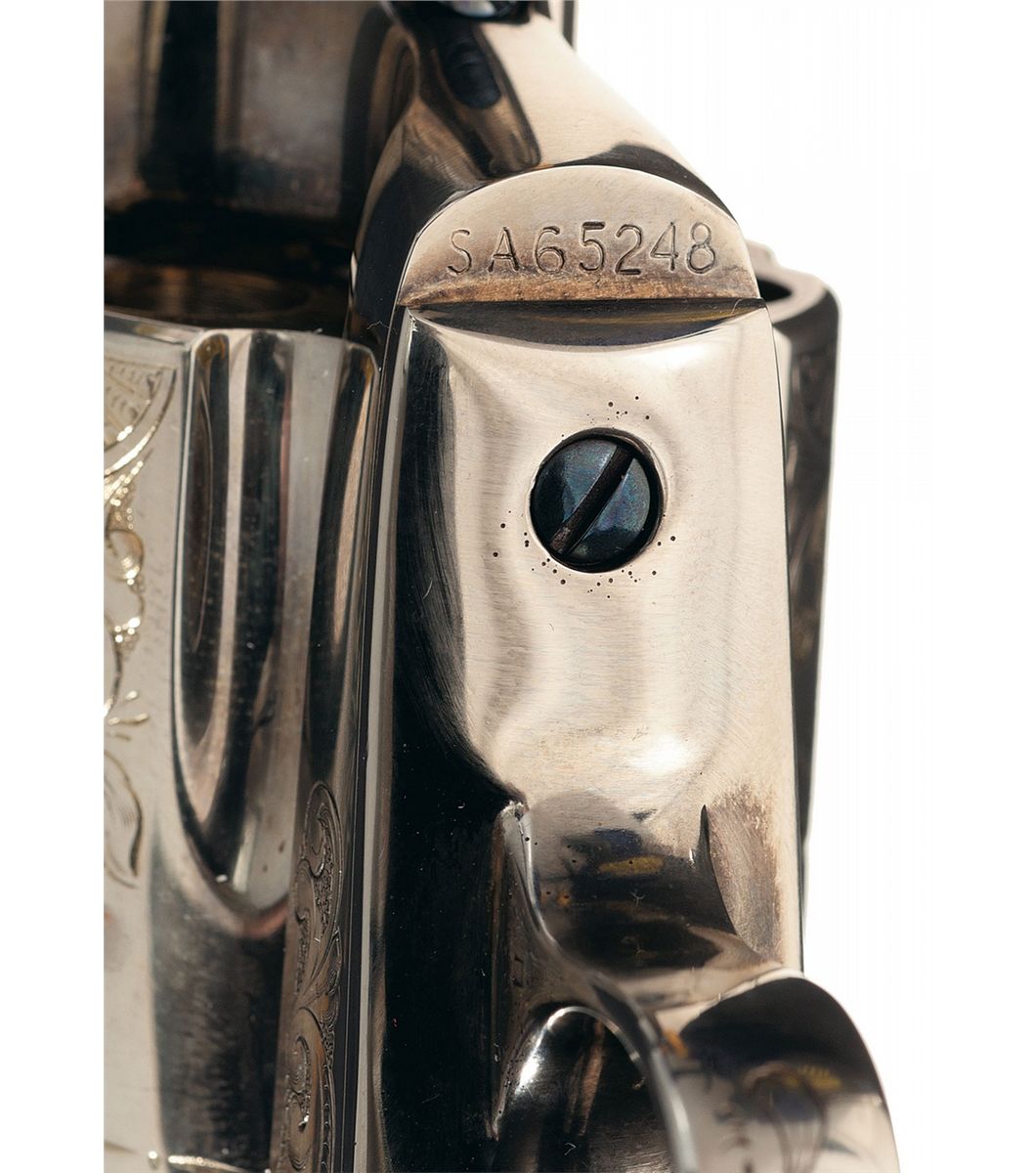 Spectacular Cased Pair of Factory Master Engraved Samplers Colt ...