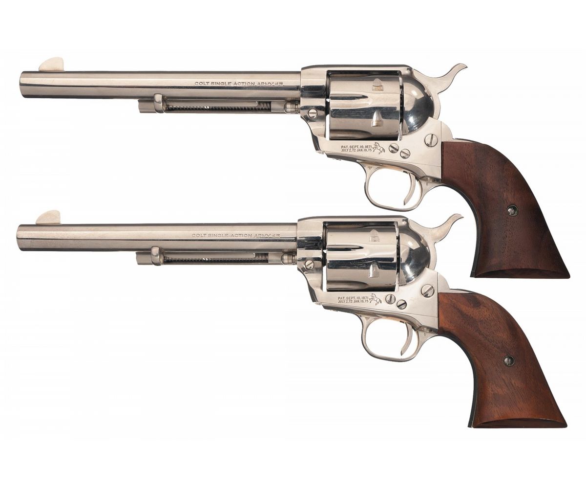 Matching Pair Of Consecutively Serial Numbered Second Generation Colt ...