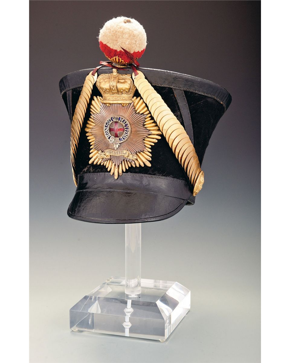British Foot Guard Officer's Bell Top Shako