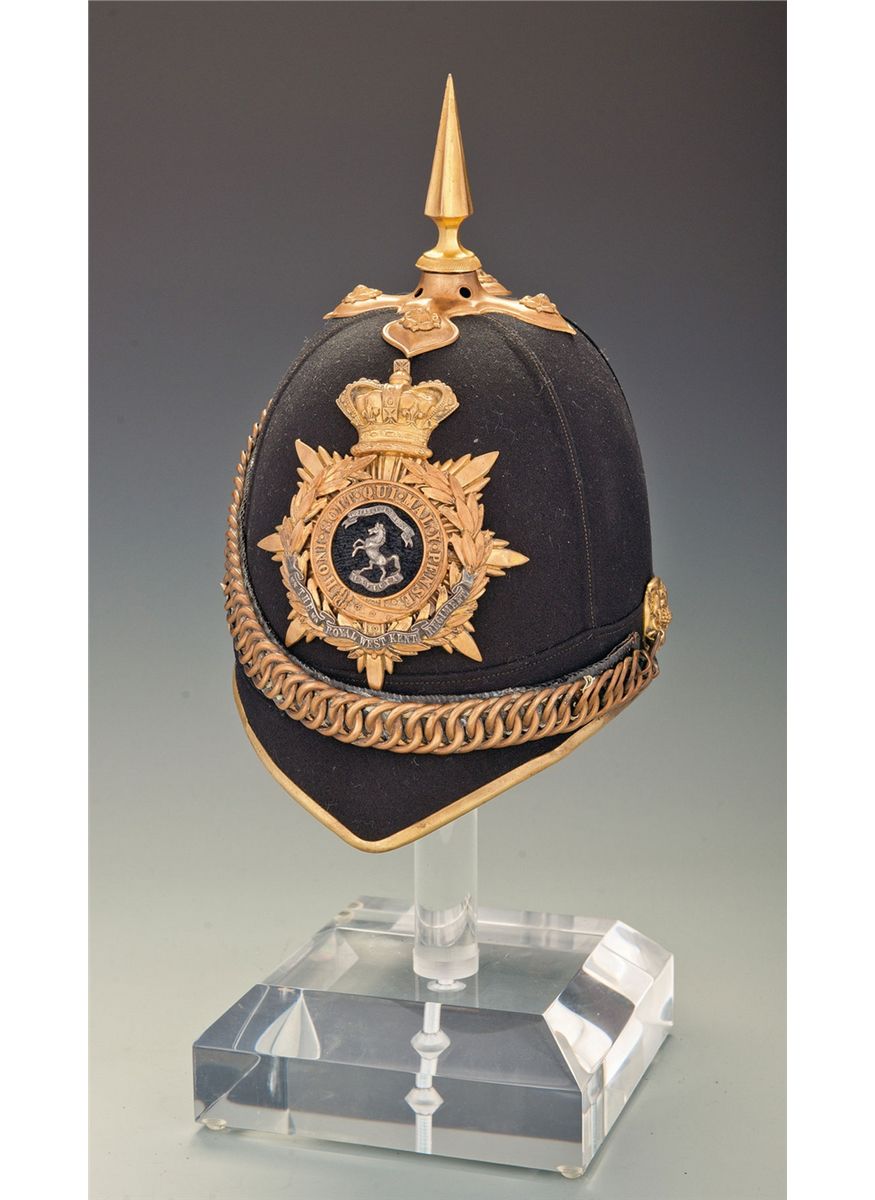 Queen's Own Royal West Kent Regiment Officer's Home Service Helmet