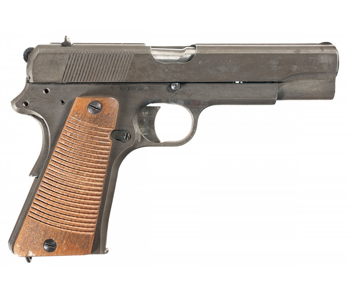 Excellent Late World War II Nazi Occupation Polish Radom P35 Semi ...