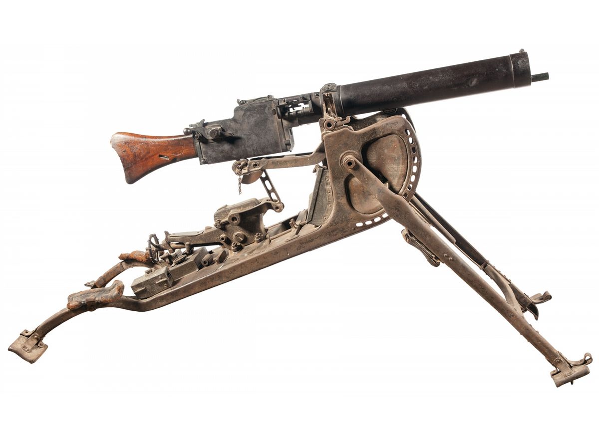 World War I Spandau Model 1908/15 Maxim Heavy Machine Gun