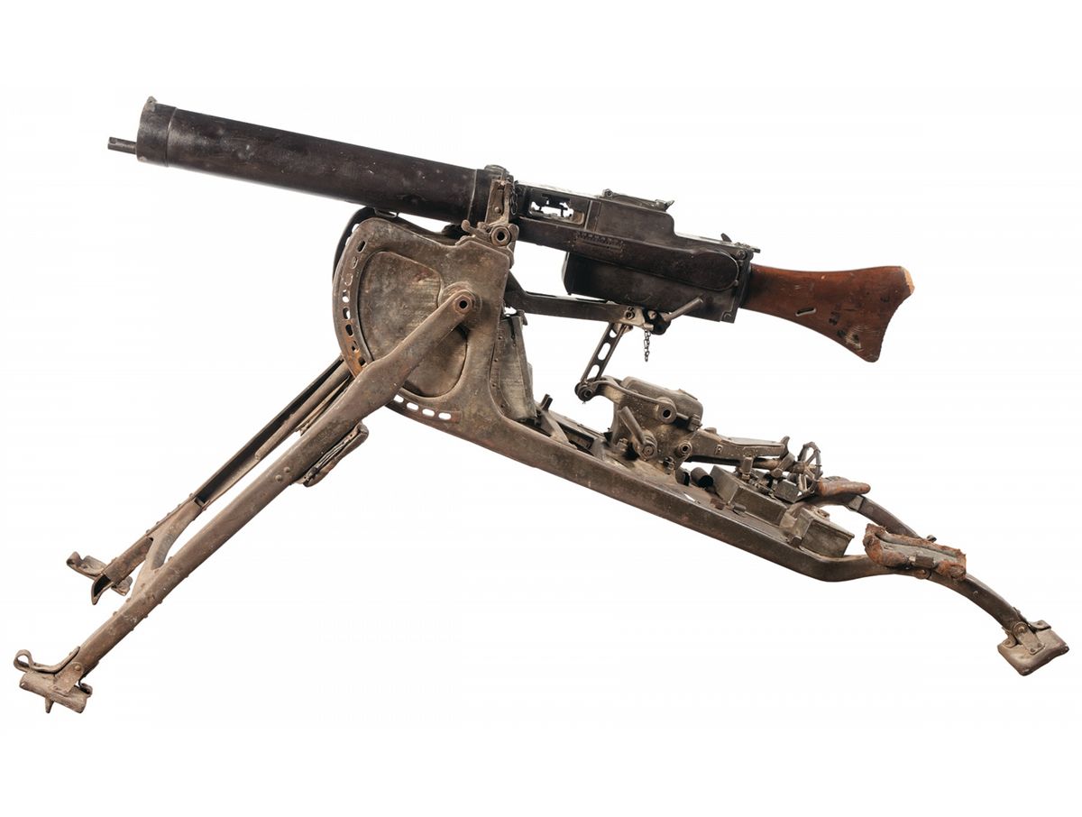 World War I Spandau Model 1908/15 Maxim Heavy Machine Gun