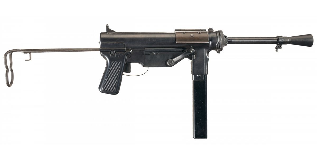 Original World War II Guide Lamp Division M3A1 Sub-Machine Gun ...