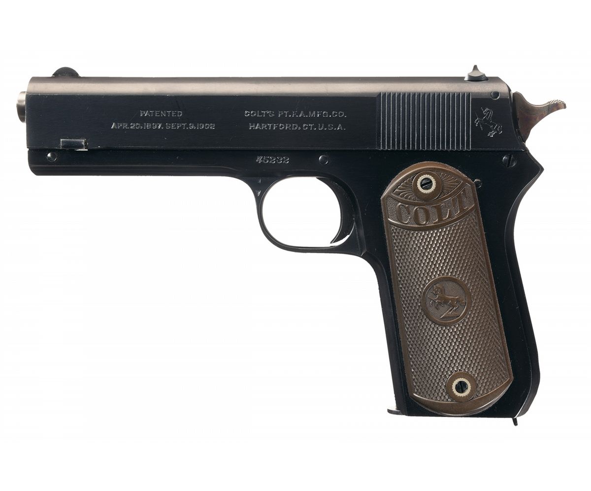 Exceptional Colt Model 1903 Pocket Hammer Semi-Automatic Pistol