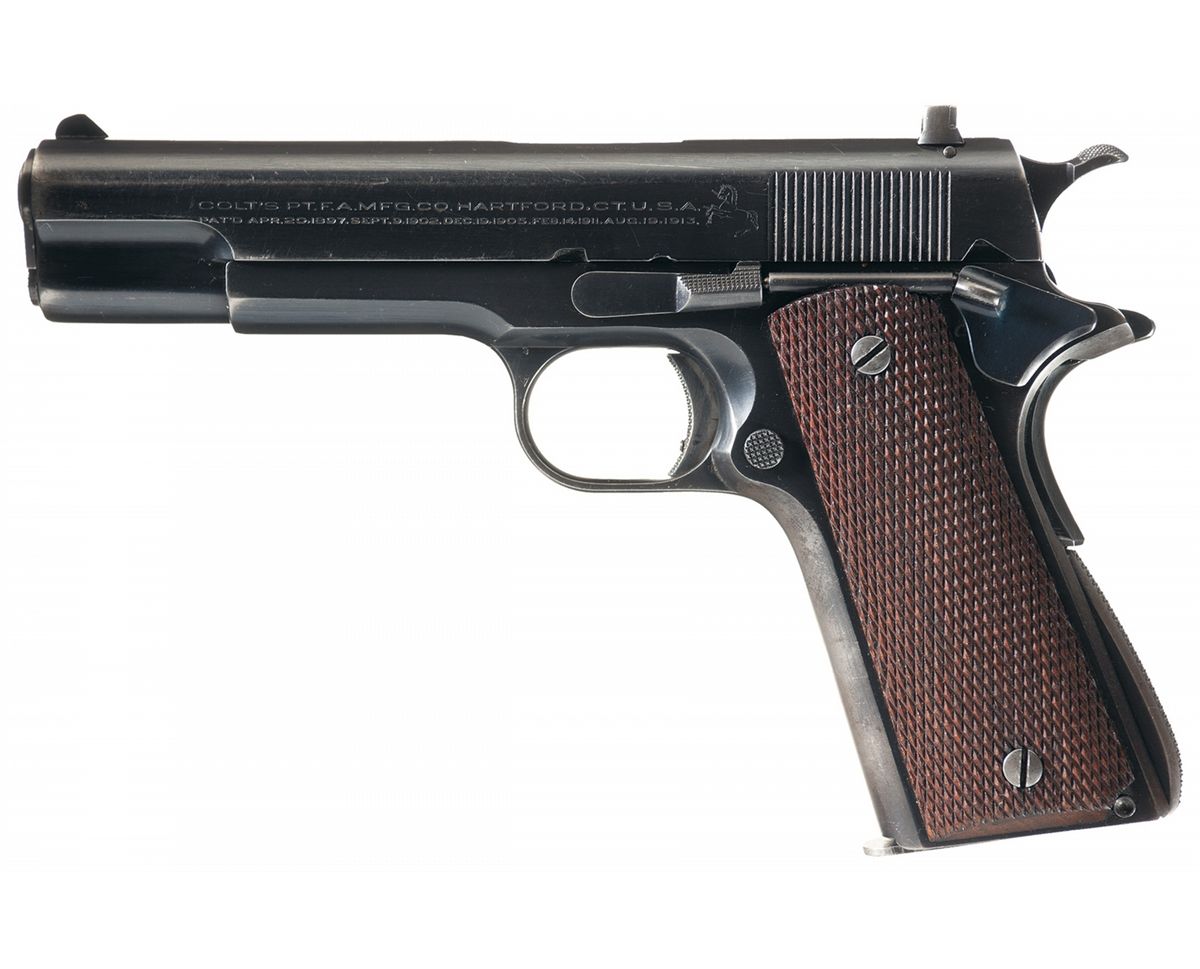 First Year Production Colt Ace Semi-Automatic Pistol
