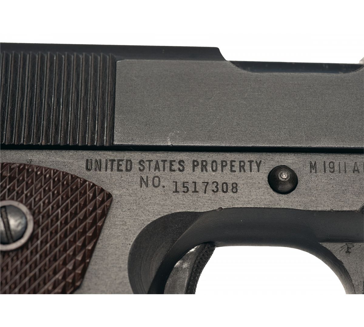 Spectacular U.S. World War II Remington-Rand Model 1911A1 U.S. Army ...