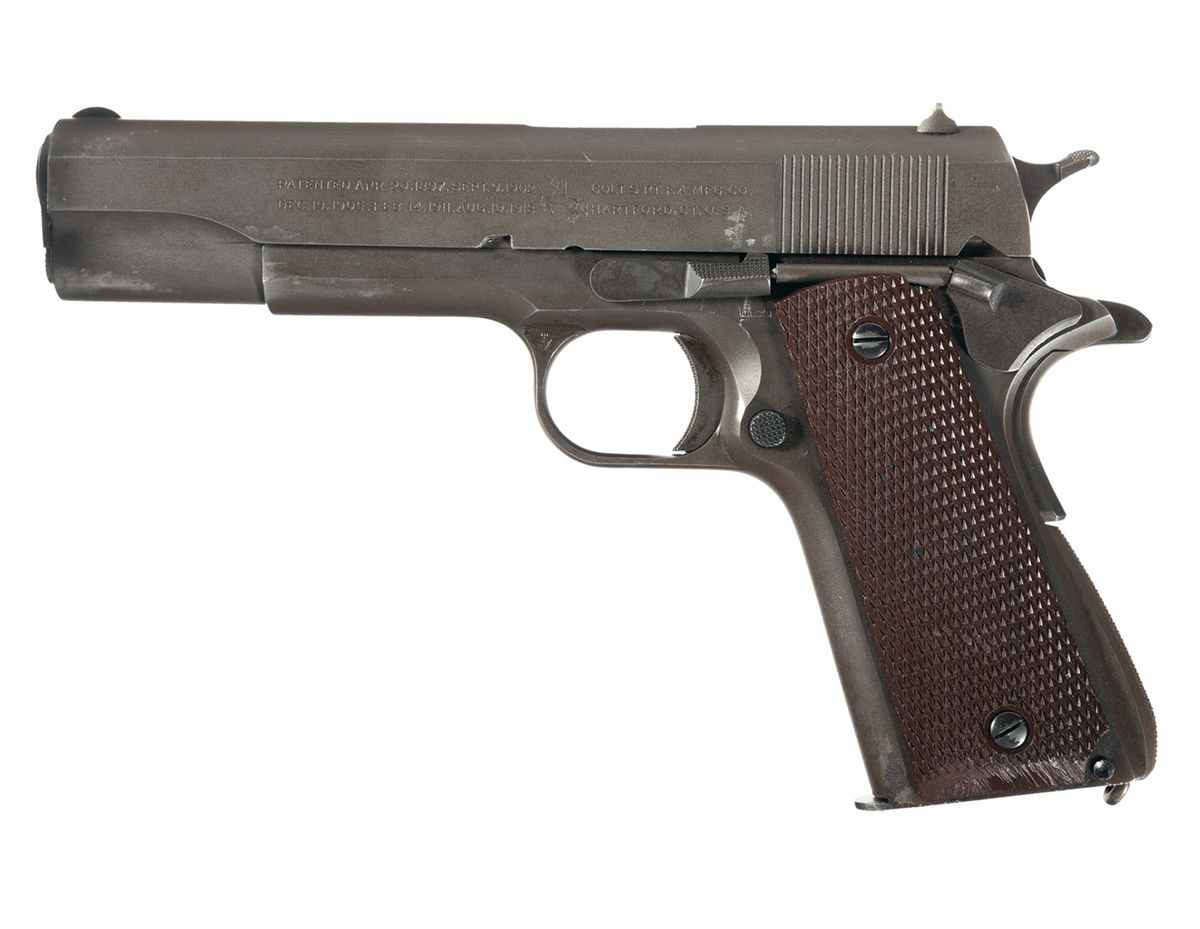 Early R.S. Inspected Colt Model 1911A1 U.S. Army Semi-Automatic Pistol ...