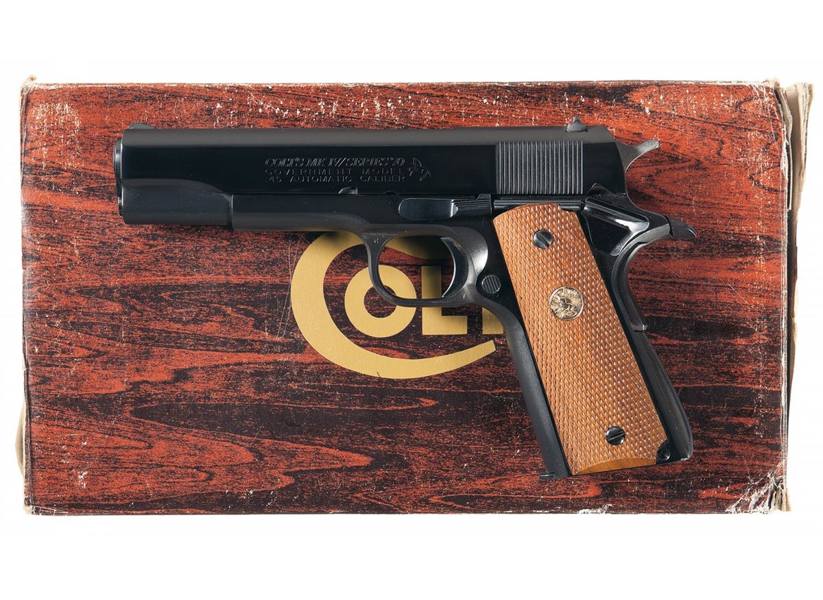 Colt Custom Shop MK IV Series 70 1911 Semi-Automatic Pistol with Box