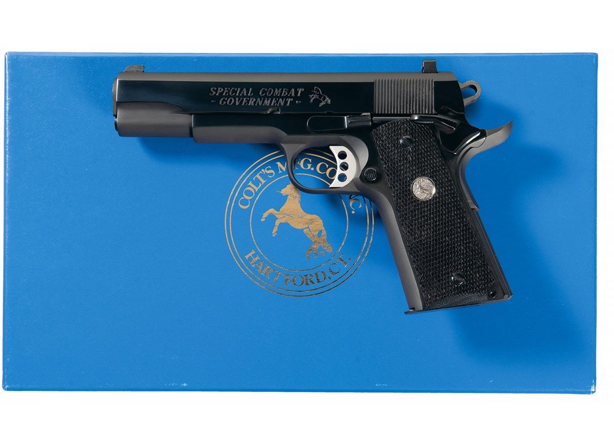 Colt Series 80 Special Combat Government "Carry" Model Semi-Automatic ...