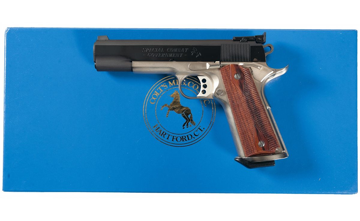 Colt Series 80 Special Combat Government Competition Model Semi ...