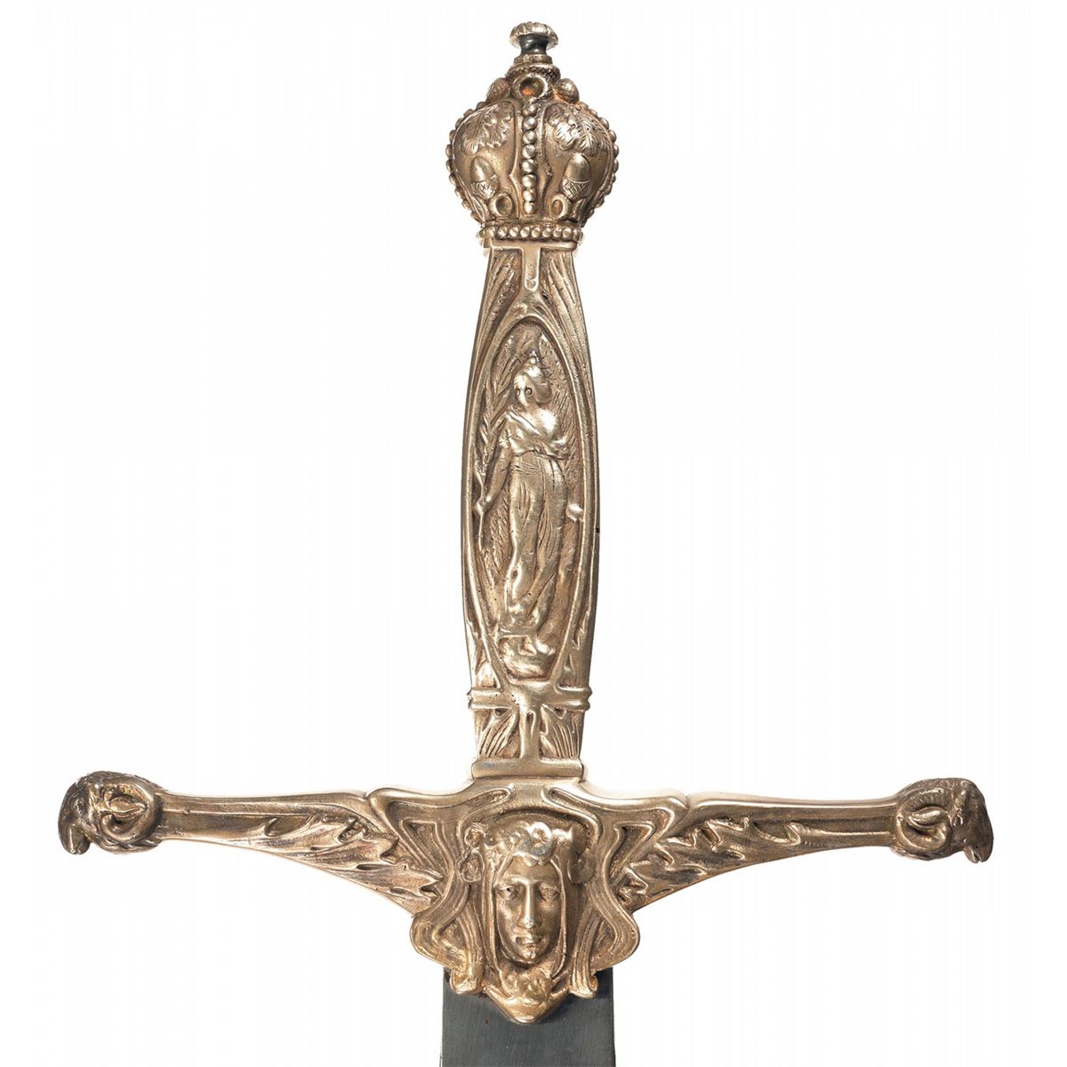 Extraordinary Exhibition Eickhorn Factory Long Sword with Gold Accented ...
