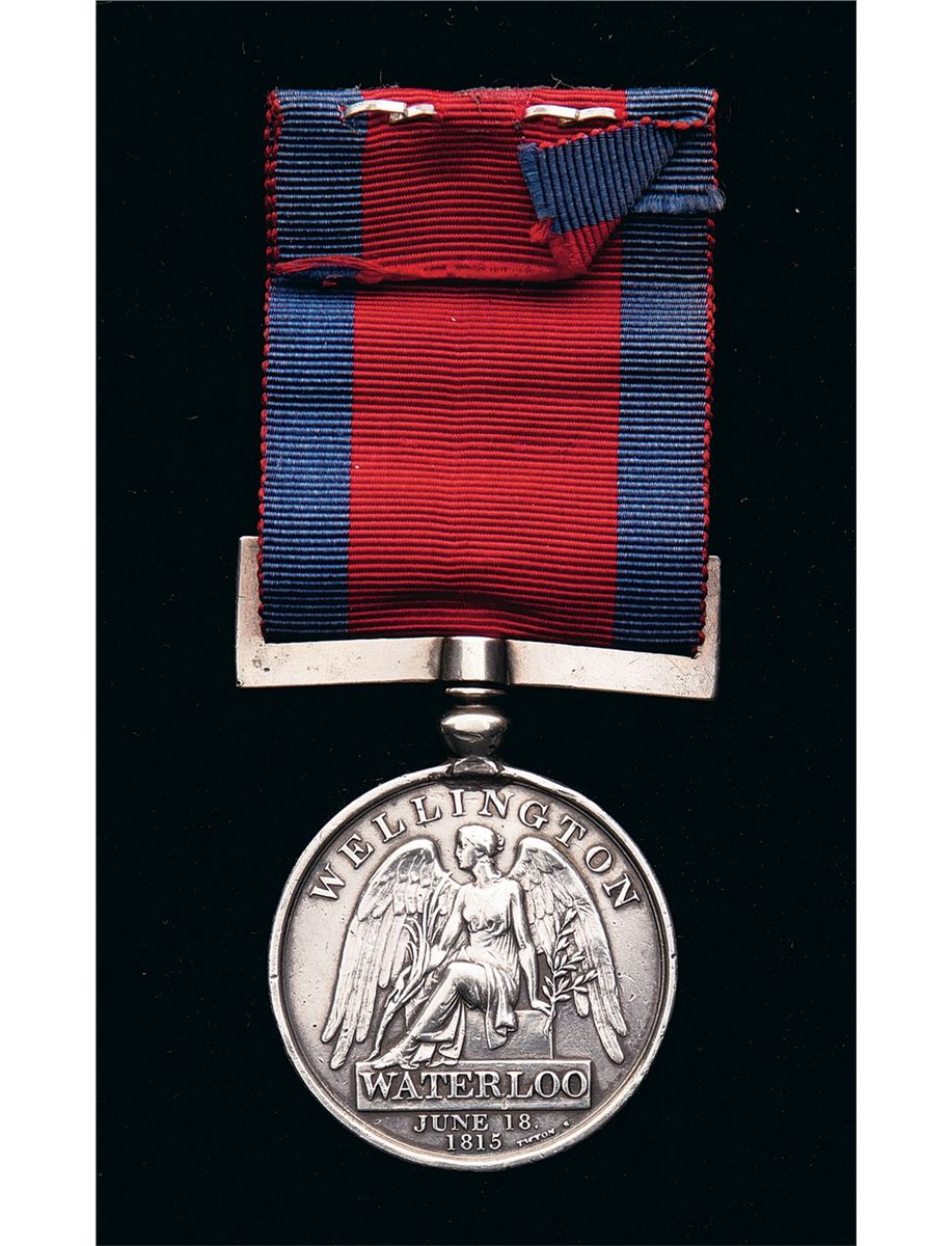 Waterloo Medal Awarded to John Ingram of the Royal Dragoons