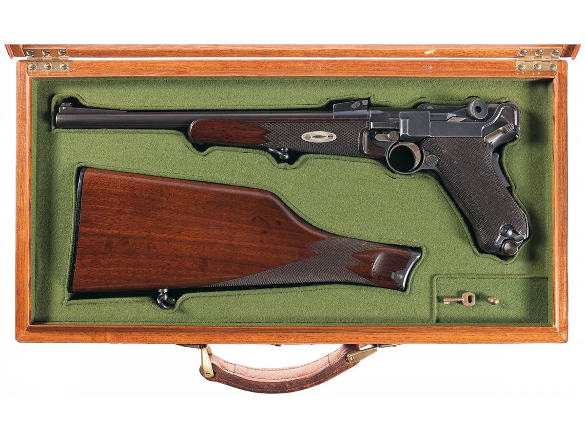 Desirable DWM Model 1902 Luger Carbine Complete with Matching Shoulder ...