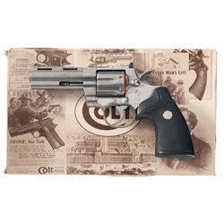 Colt Python Double Action Revolver with Box and Case