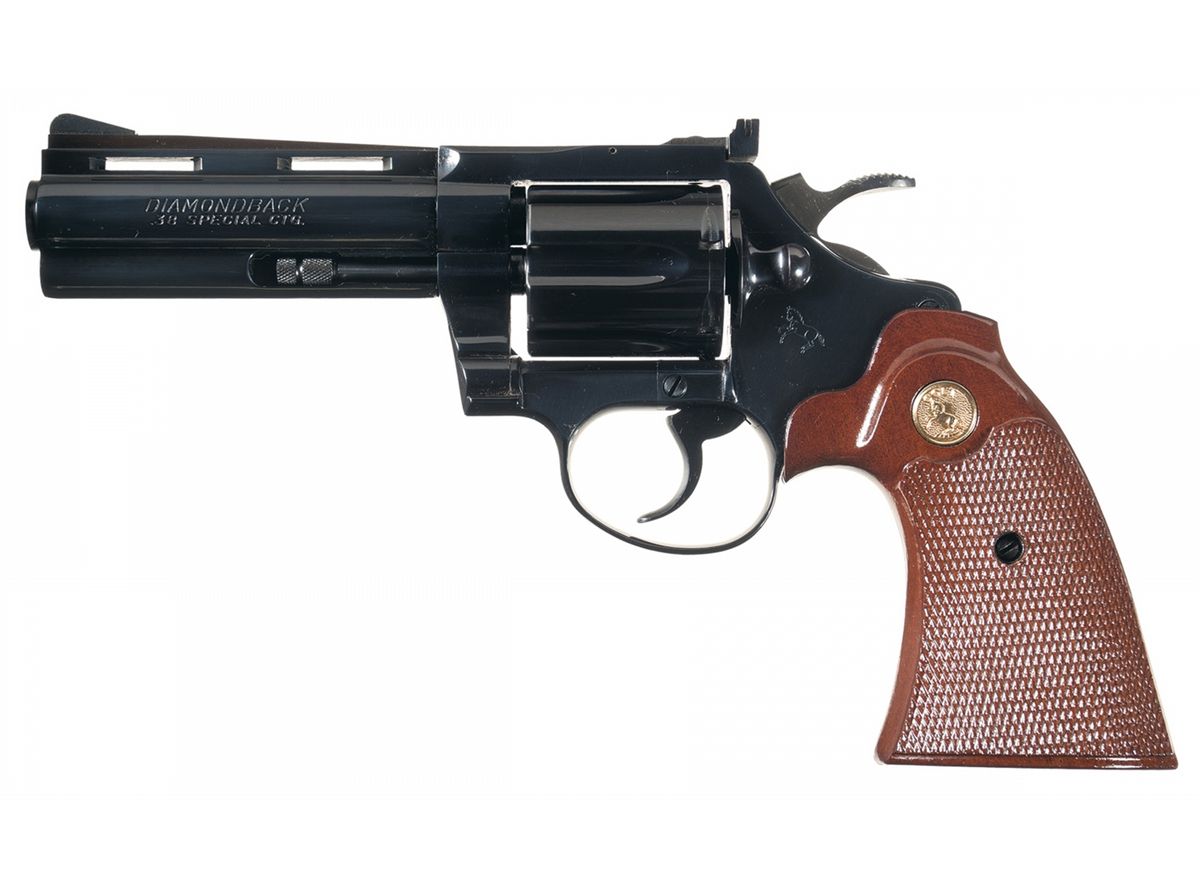 Excellent Colt Diamondback Double Action Revolver