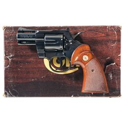Desirable 2 1/2 Inch Barrel Colt Python Double Action Revolver with Box