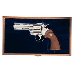 Cased Colt Python Double Action Revolver