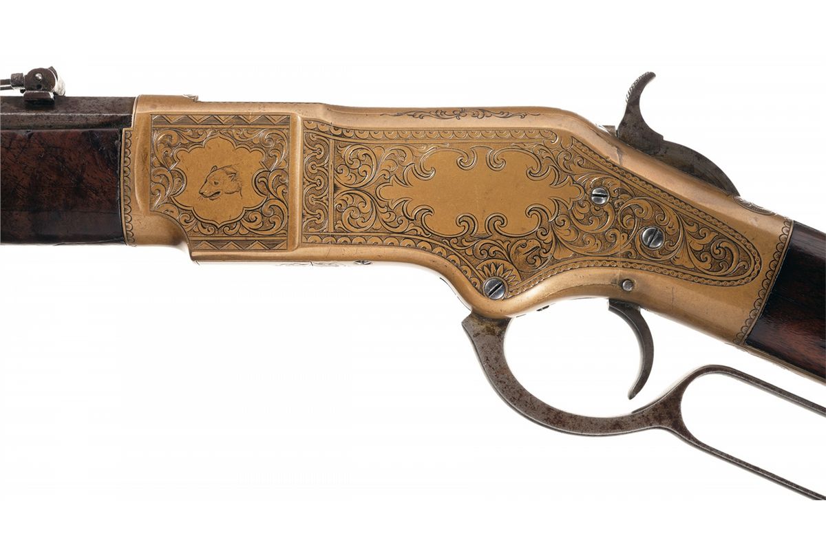 Rare, Highly Desirable and Important Factory Engraved Winchester Model ...