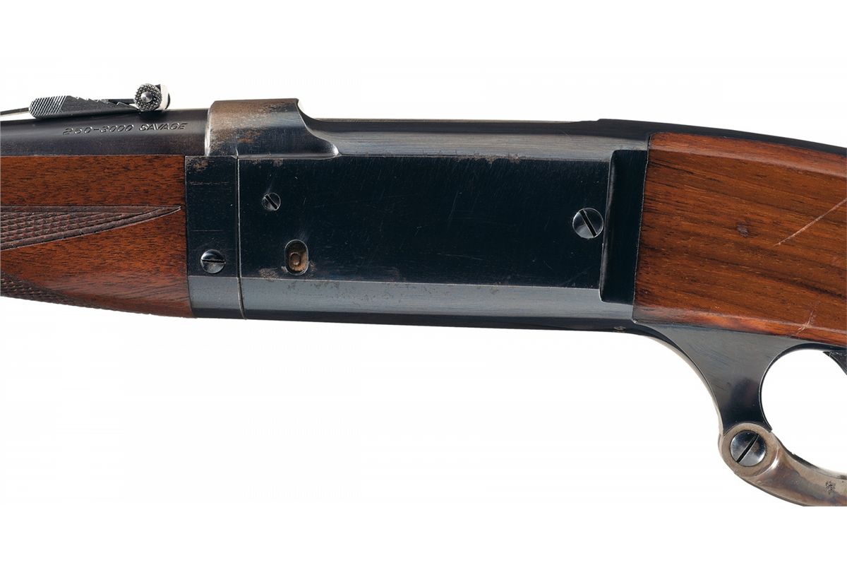 Outstanding Savage Deluxe Model 1899 .250-3000 Savage Lever Action Rifle