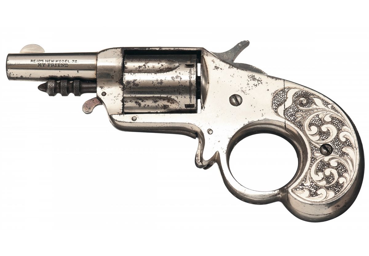 Rare James Reid New Model Knuckle Duster Revolver