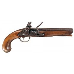 Rare U.S. Simeon North Army Model 1811 Flintlock Pistol