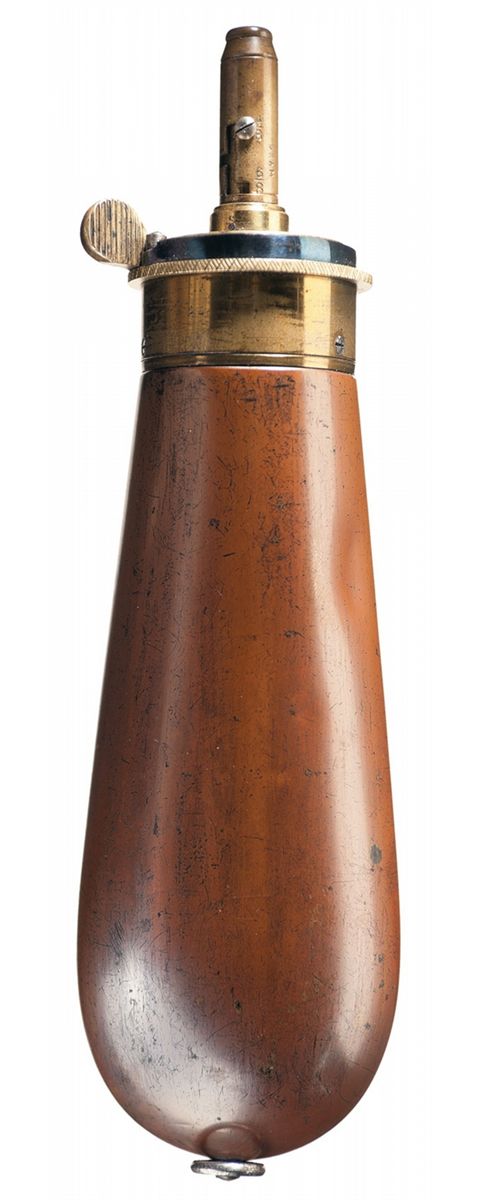 Desirable James Dixon Flask Marked "Colt's Navy Flask"