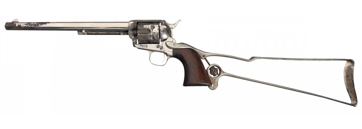 Extremely Rare Documented 10-Inch Barrel Colt "Buntline Special" Single ...