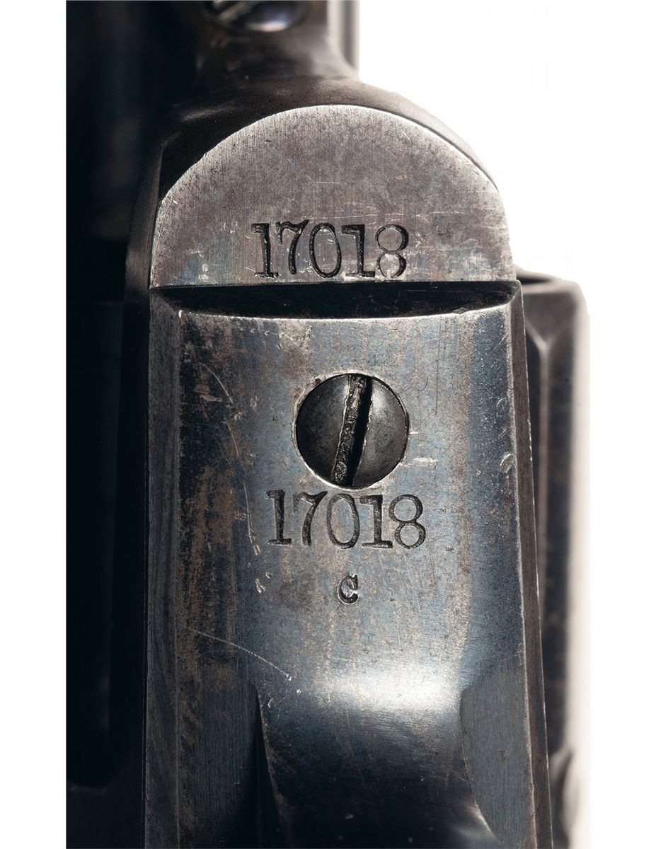 Exceptional 1875 Production A.P. Casey Sub-Inspected Colt Cavalry Model ...